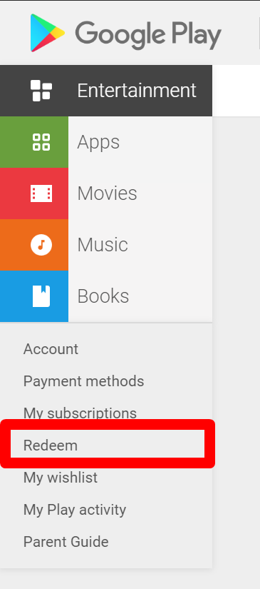 Product key activation on Google Play Store | Driffle