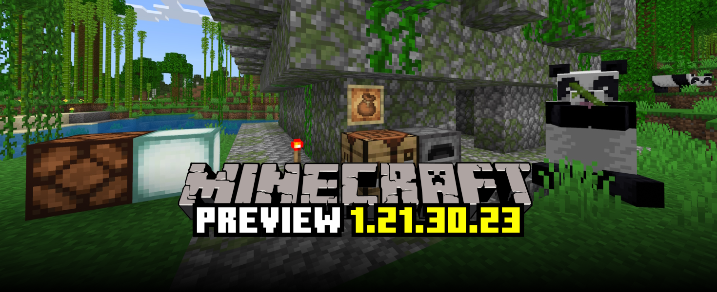 Minecraft Beta Update (1.21.30.23) Preview | Driffle