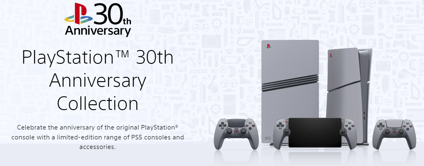 PlayStation Celebrates 30th Anniversary with Limited Edition Consoles ...