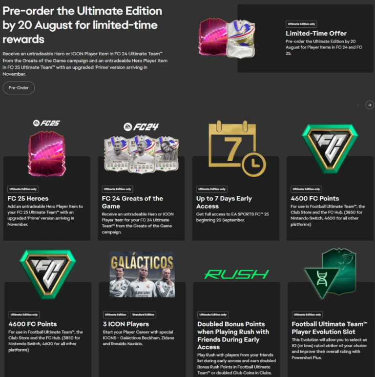 EA Sports FC 25 All Editions Guide | Driffle