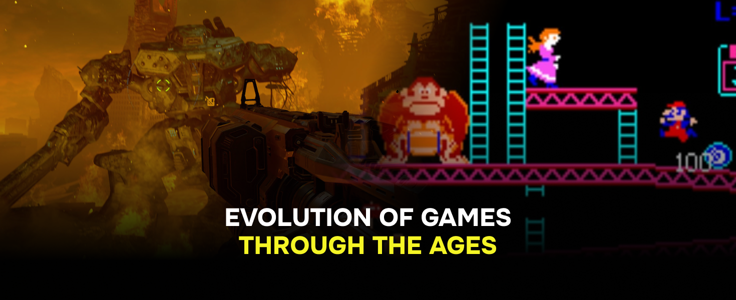 Evolution of Games through the Ages: From Pong to VR | Driffle