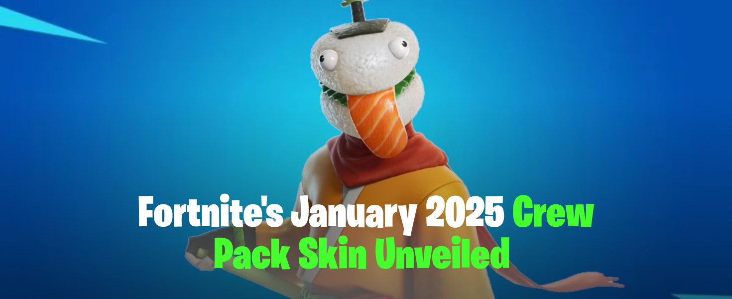 Fortnite's January 2025 Crew Pack Skin Unveiled | Driffle