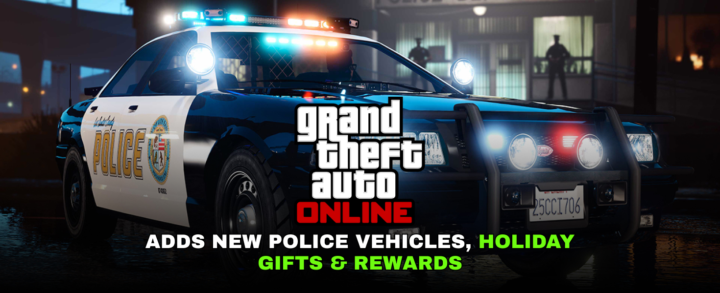 GTA Online Festive Surprise Update Adds New Police Vehicles, Holiday ...