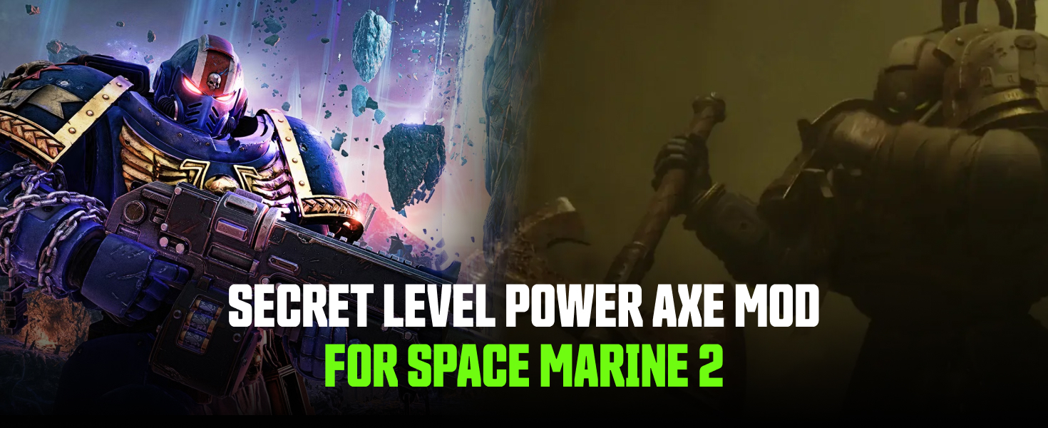 Discover the Secret Level Power Axe Mod in Space Marine 2 | Driffle