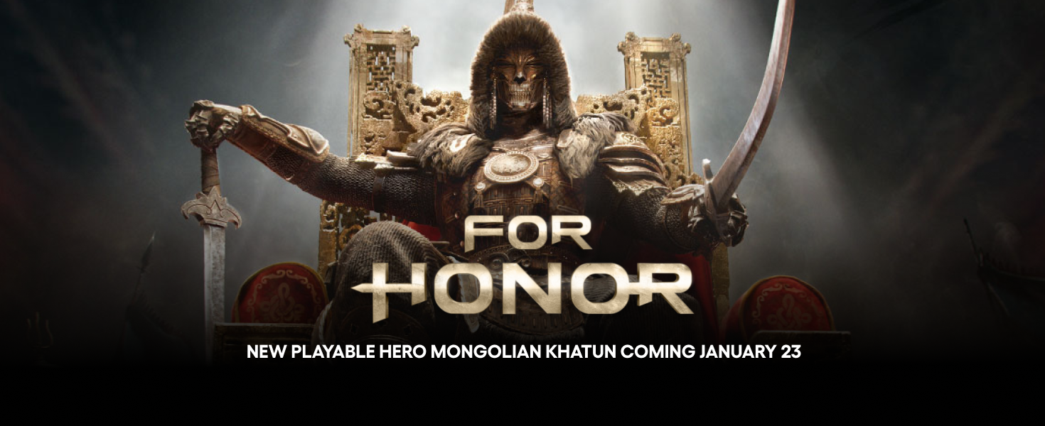 For Honor New Playable Hero Mongolian Khatun Coming January 23 | Driffle