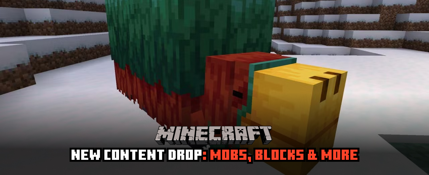 Minecraft New Content Drop: Mobs, Blocks & More | Driffle