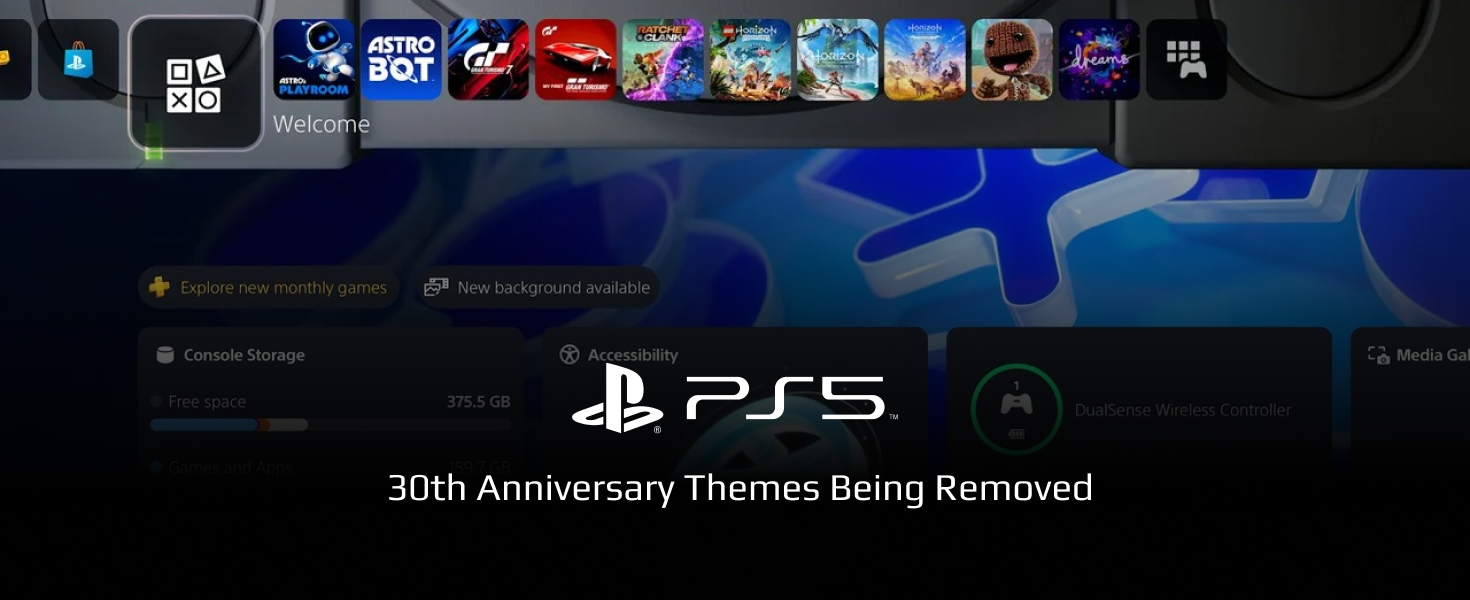 PlayStation 30th Anniversary Themes Are Being Removed | Driffle