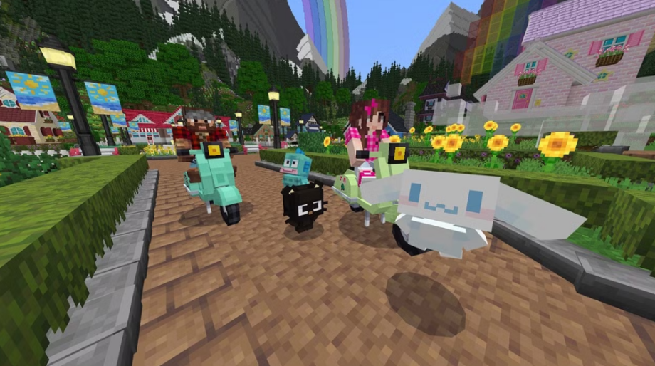 Minecraft X Hello Kitty Collab-Say Hi to Hello Kitty and Friends DLC ...
