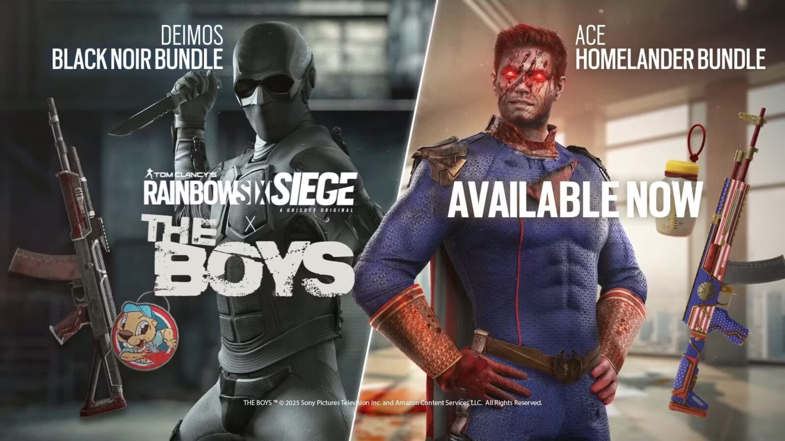Rainbow Six Siege x The Boys Crossover Update Adds New Skins | Driffle