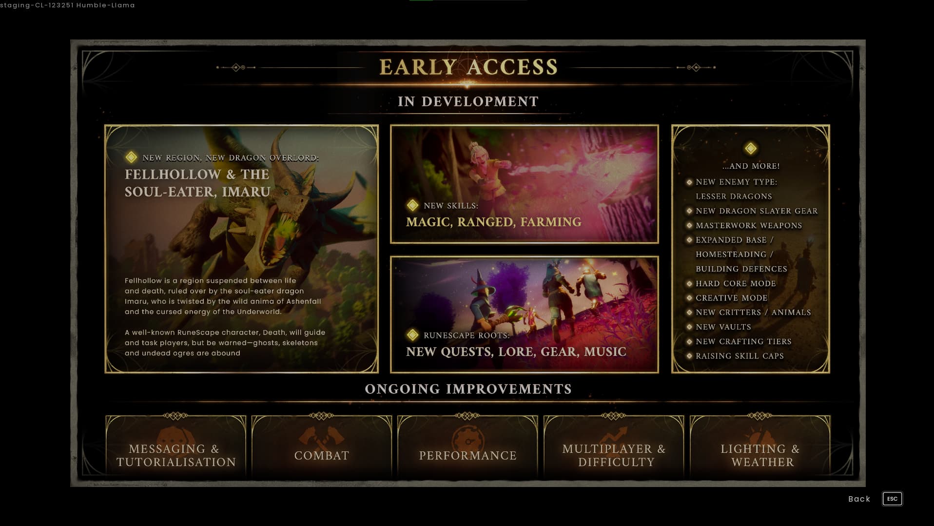RuneScape Dragonwilds Roadmap Update & Features | Driffle