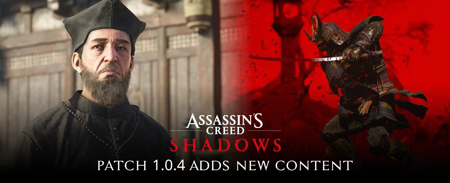 Assassin's Creed Shadows Patch 1.0.4 adds New Content & Fixes Bugs | Driffle