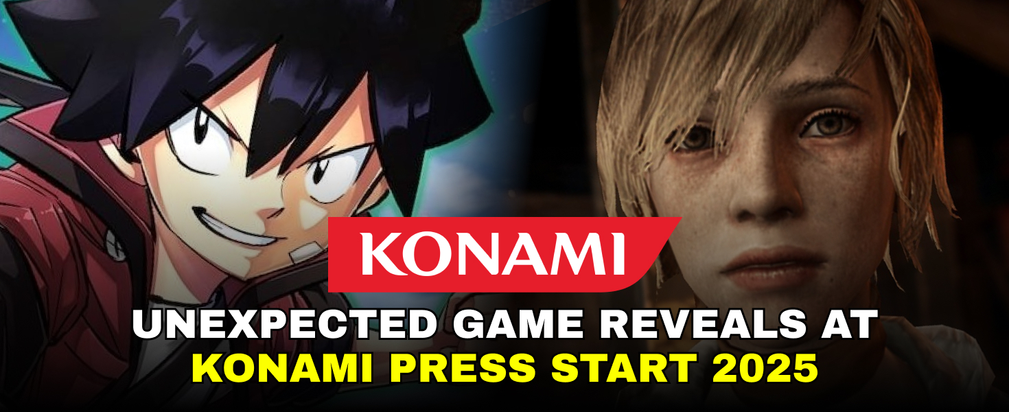 Unexpected Game Reveals at Konami Press Start 2025 | Driffle