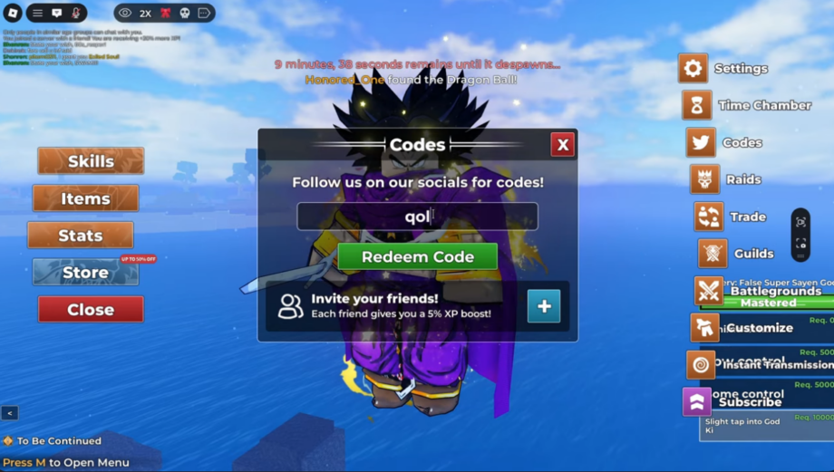 Dragon Souls codes for February 2026 | Free Zeni and 2x EXP